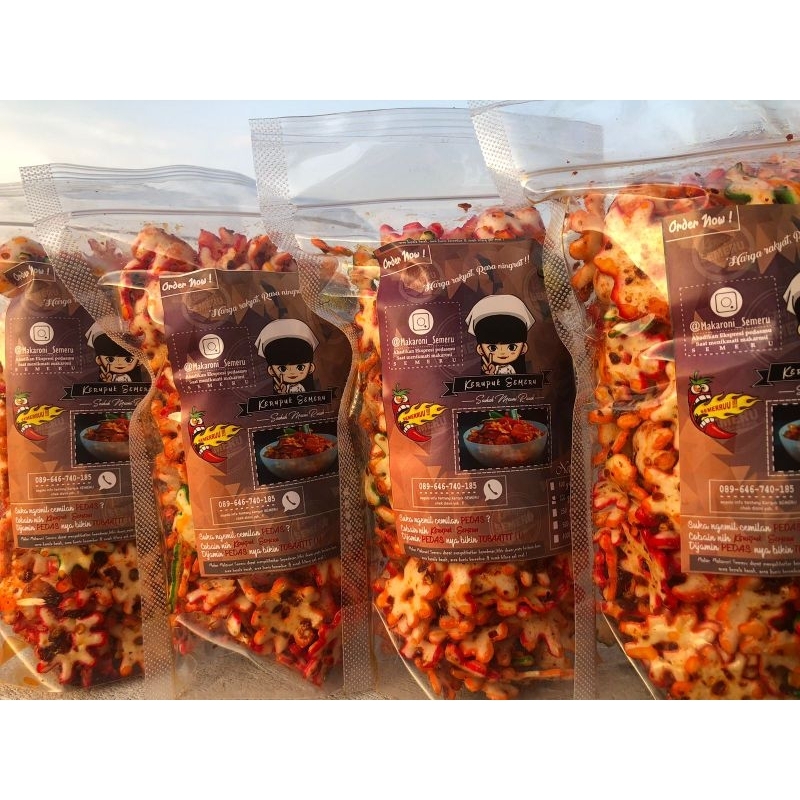 Jual SEBLAK KERING KERUPUK BUNGA SEMERU | Shopee Indonesia