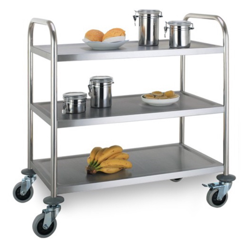 Jual Troli Makanan Stainless | Trolley besar | Shopee Indonesia