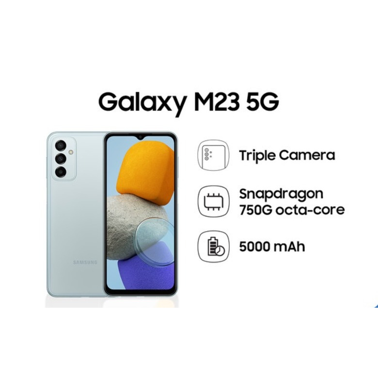 Jual SAMSUNG M23 (5G & NFC) RAM 6/128GB RESMI | Shopee Indonesia