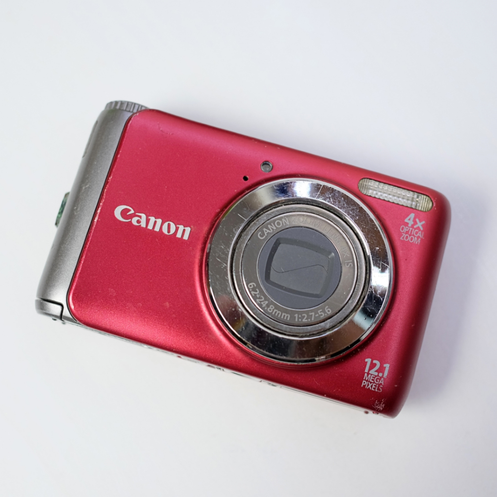 Jual Kamera Digital Pocket Canon PowerShot A3100 IS Red Digicam ...