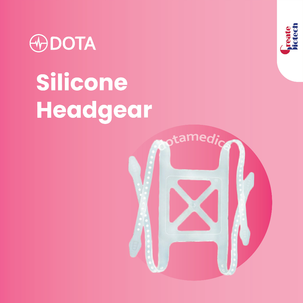 Jual Silicone Headgear / Harness for CPAP Mask [CREATE BIOTECH ...