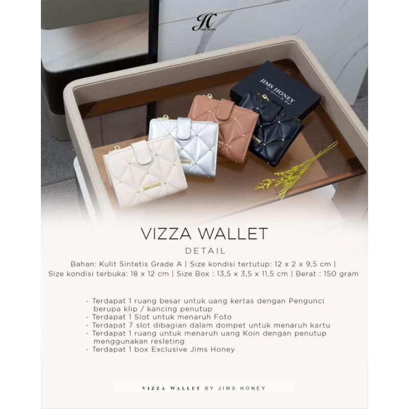 Jual JIMS HONEY VIZZA DOMPET LIPAT WANITA (FREE BOX EKSKLUSIF) | Shopee Indonesia