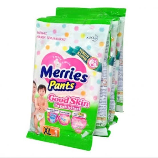 Jual Meries Pampers Ukuran Xl Isi 6 Bungkus Shopee Indonesia