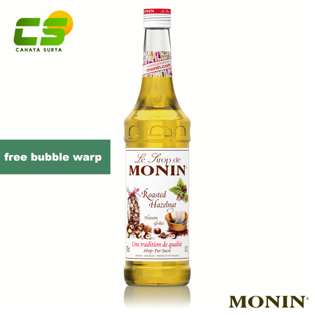 Jual Monin Syrup/Sirup - Roasted Hazelnut Syrup 700 ml | Shopee Indonesia