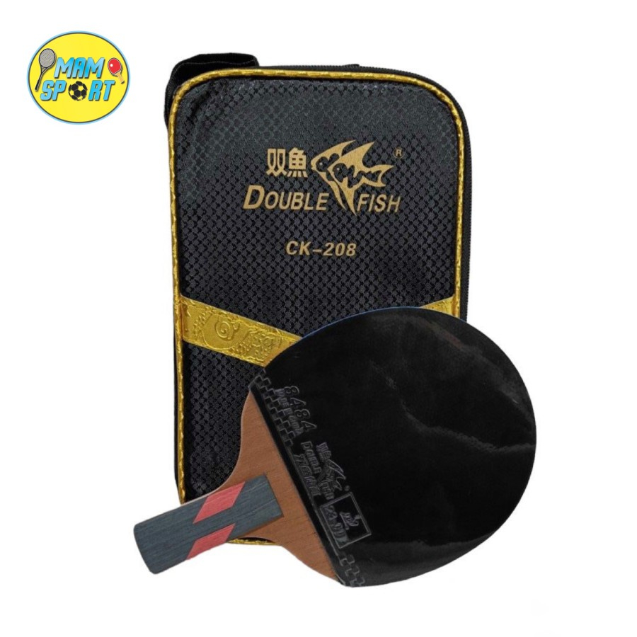 Jual Bet Pingpong Tenis Meja Double Fish CK 208E Penholder Original | Shopee Indonesia