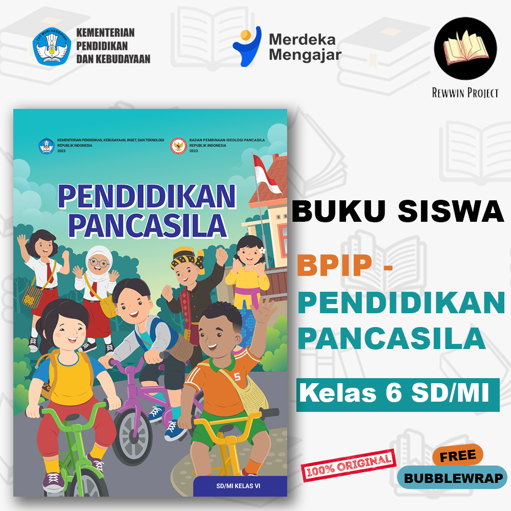 Jual Buku PENDIDIKAN PANCASILA - PPKN - Kelas 6 SD Kurikulum Merdeka - BPIP | Shopee Indonesia