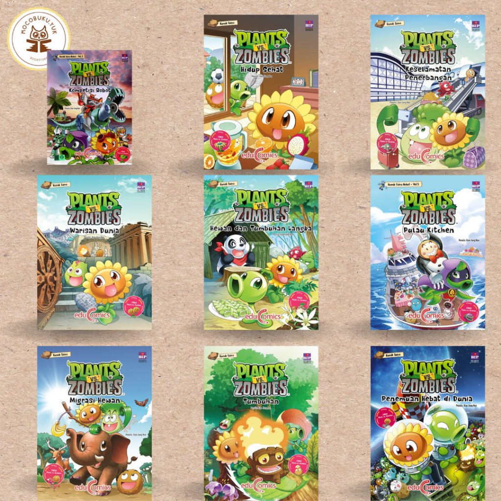 Jual EDUCOMICS PLANTS VS ZOMBIES KOMIK SAINS ROBOT: LABIRIN ROBOT, SANG ...
