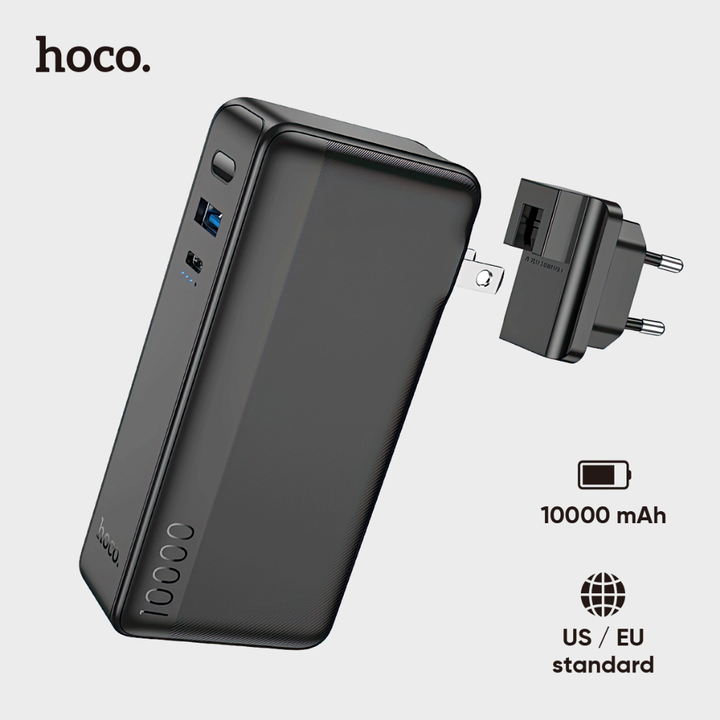 Jual HOCO Powerbank 10000mAh Travel Charger Fast Charging Quick Charge ...