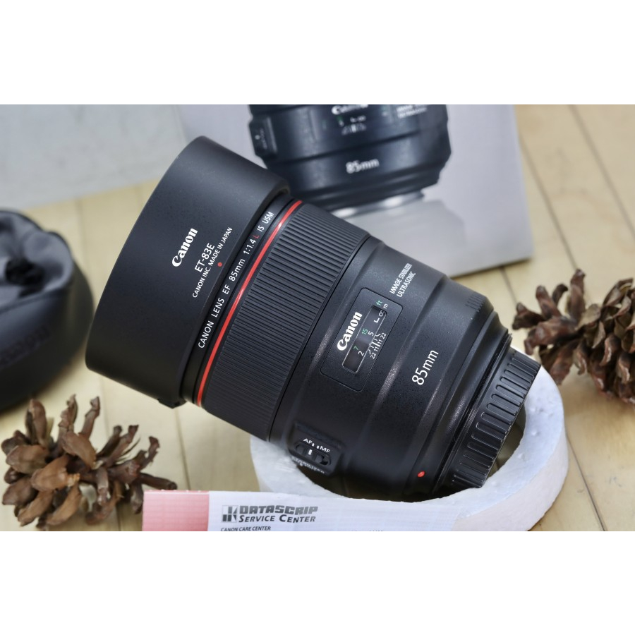 Jual Canon EF 85mm F1.4 L USM Fullset istimewa | Shopee Indonesia