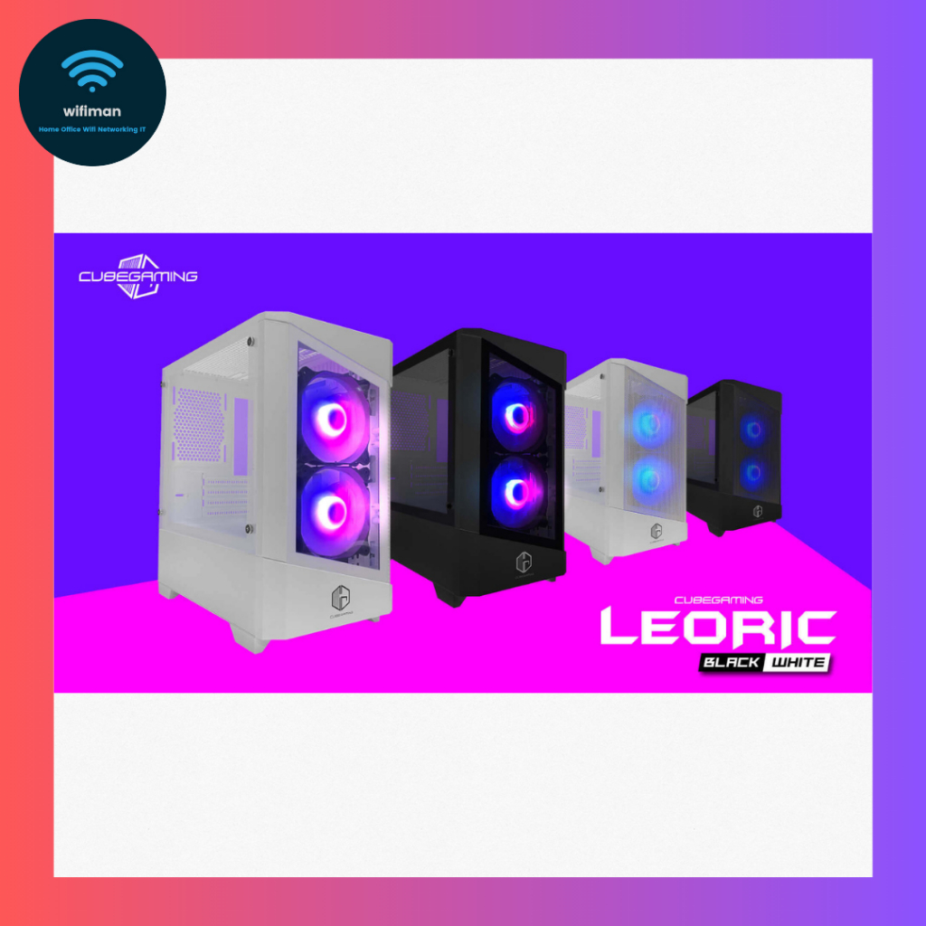 Jual Cube Gaming Leoric Mesh - mATX PC Desktop Case Gaming RGB | Shopee ...