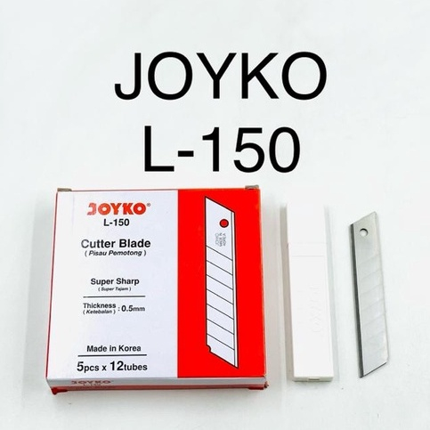 Jual ISI CUTTER JOYKO L-150 / Refill / Pisau Cutter Joyko Besar L-150 ...
