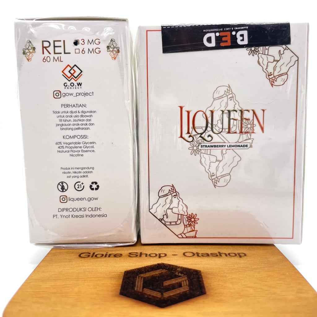 Jual Liquid Liqueen STRAWBERRY LEMONADE 60ML Freebase by Gow Project ...