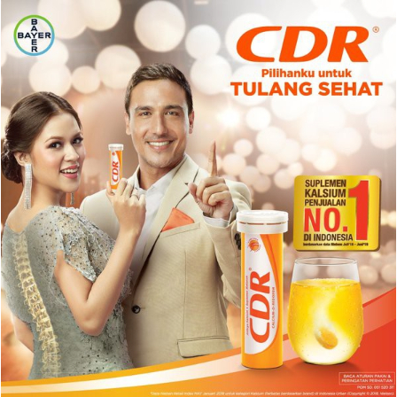 Jual CDR Effervescent Supplemen Kalsium 10 Tablet | Shopee Indonesia
