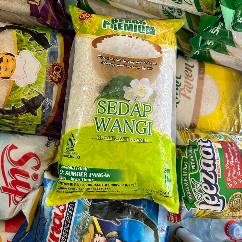 Jual BERAS SEDAP WANGI 5kg | Shopee Indonesia