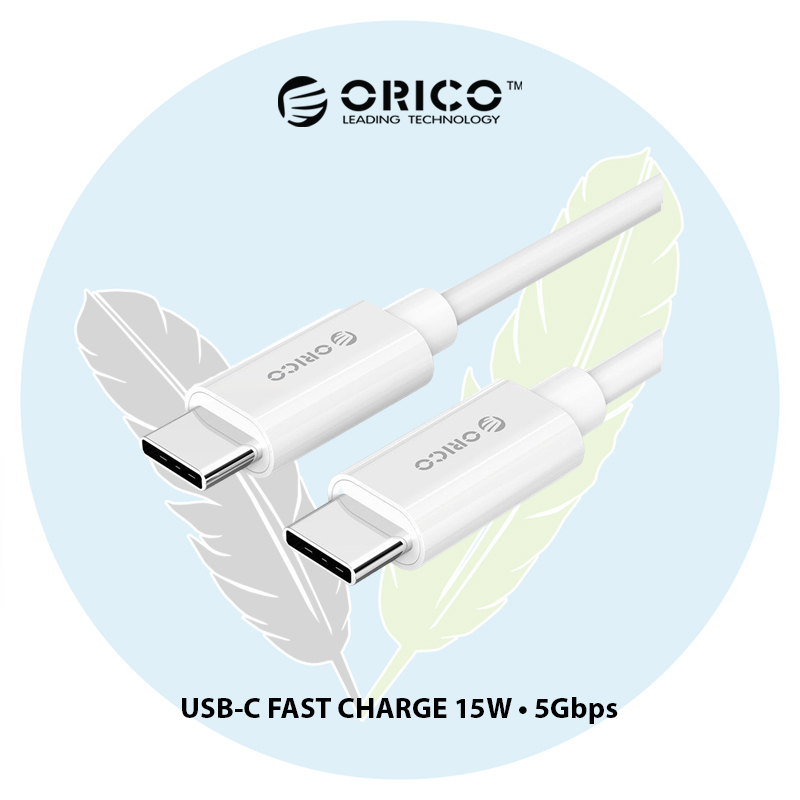 Jual Orico BCU-10 (USB-C to USB-C 15W Fast Charge & Data Cable - 1 ...