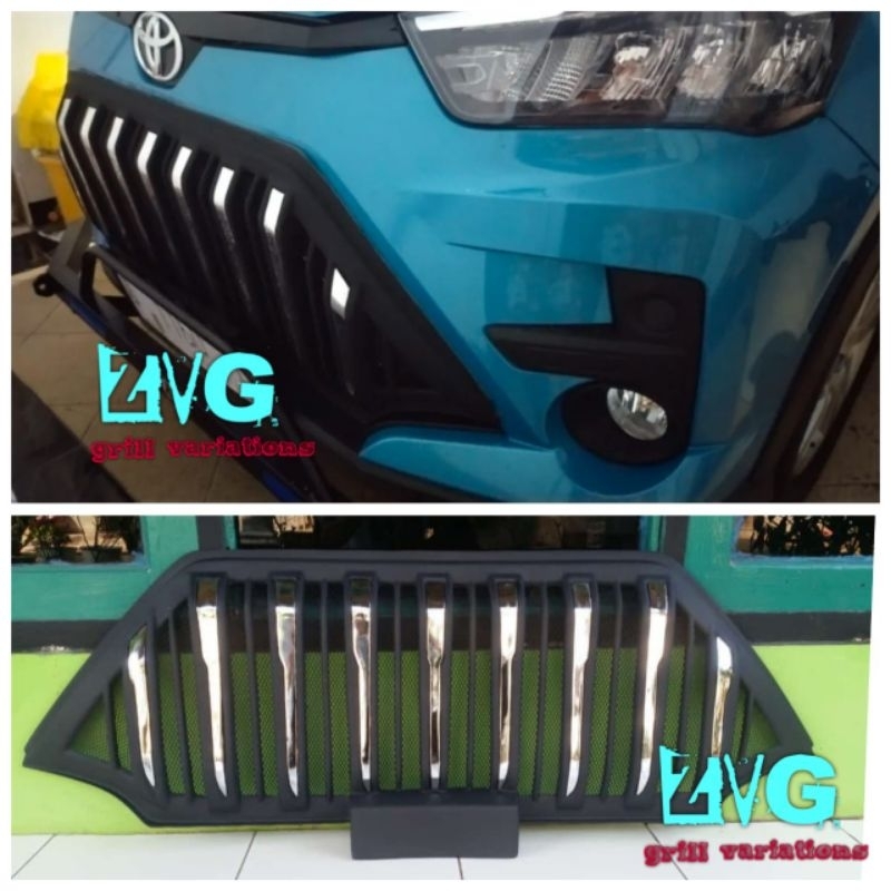 Jual grill Toyota Raize 2021-2022 apollo | Shopee Indonesia