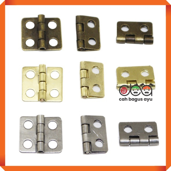 Jual Engsel Kecil 13 x 12 mm Engsel Mini 1cm Kotak Ring Box Cincin ...