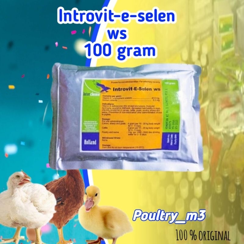 Jual Jual murah Introvit E-Selen WS ( 100 gram ) | Shopee Indonesia