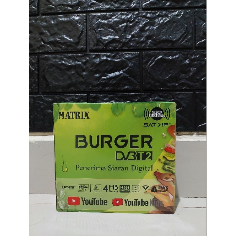 Jual MATRIX BURGER DV3T2 Set Top Box | Shopee Indonesia