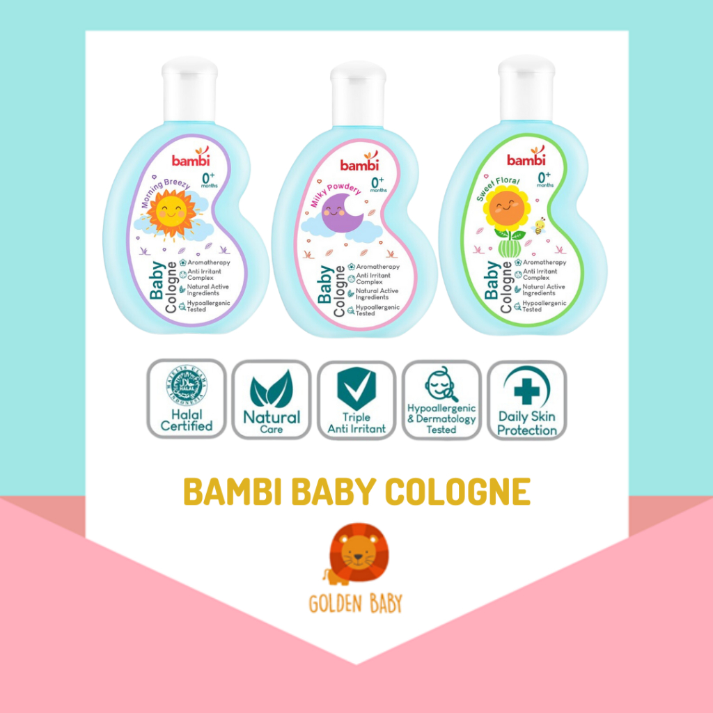 Jual Bambi Baby Cologne | Parfum Minyak Wangi Bayi | Shopee Indonesia