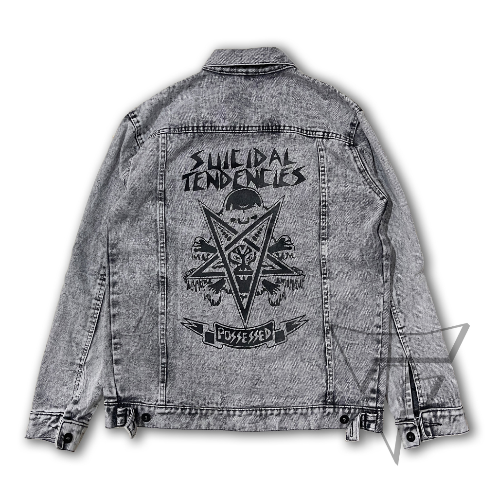 Jual JAKET JEANS SABLON SCD 013 KOLABORASI DENGAN BORDIR YANG ...
