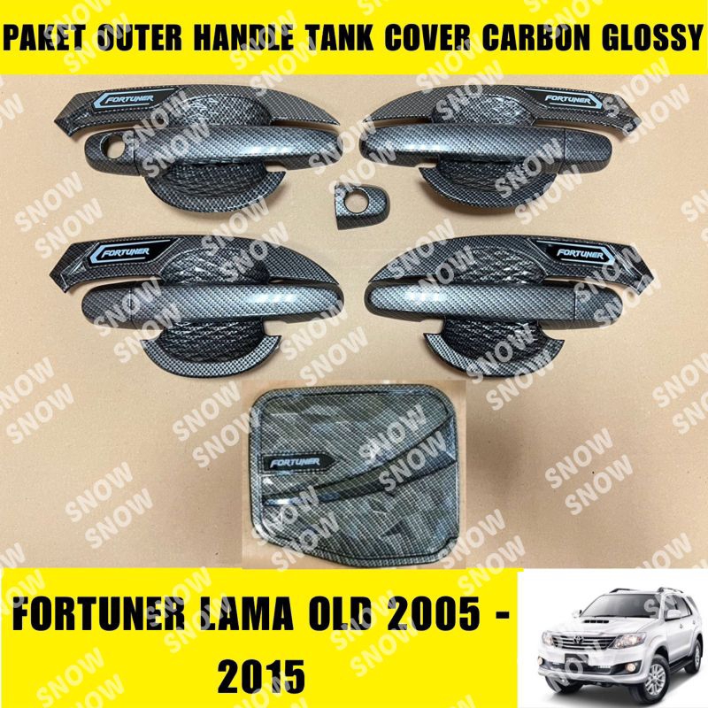 Jual Paket Outer Handle Tank Cover Fortuner Lama Old 2004 2005 2010 ...