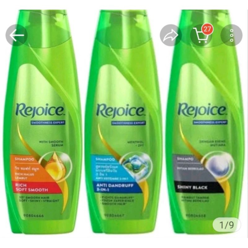 Jual Rejoice Shampoo 70Ml (Shampoo Rejoice Botol) | Shopee Indonesia