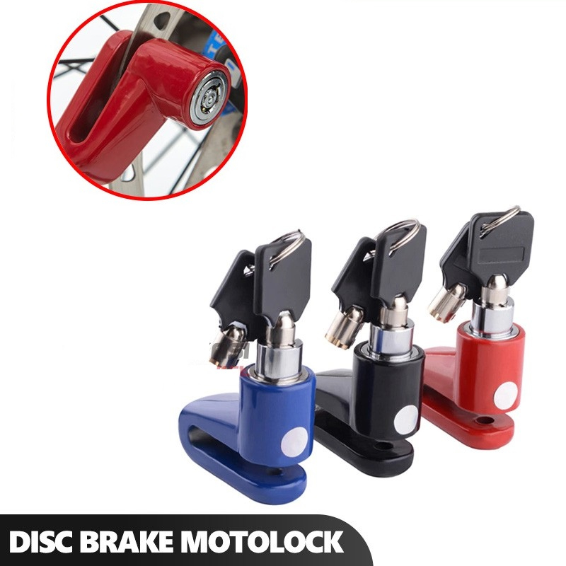 Jual Gembok Motor Cakram Kunci Pengaman Motor Sepeda Universal | Shopee ...