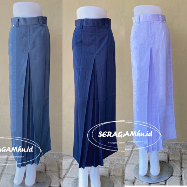 Jual ROK SPAN TENGAH BELAH SATU SEPAN SEKOLAH SMP SMA COKLAT PRAMUKA ...