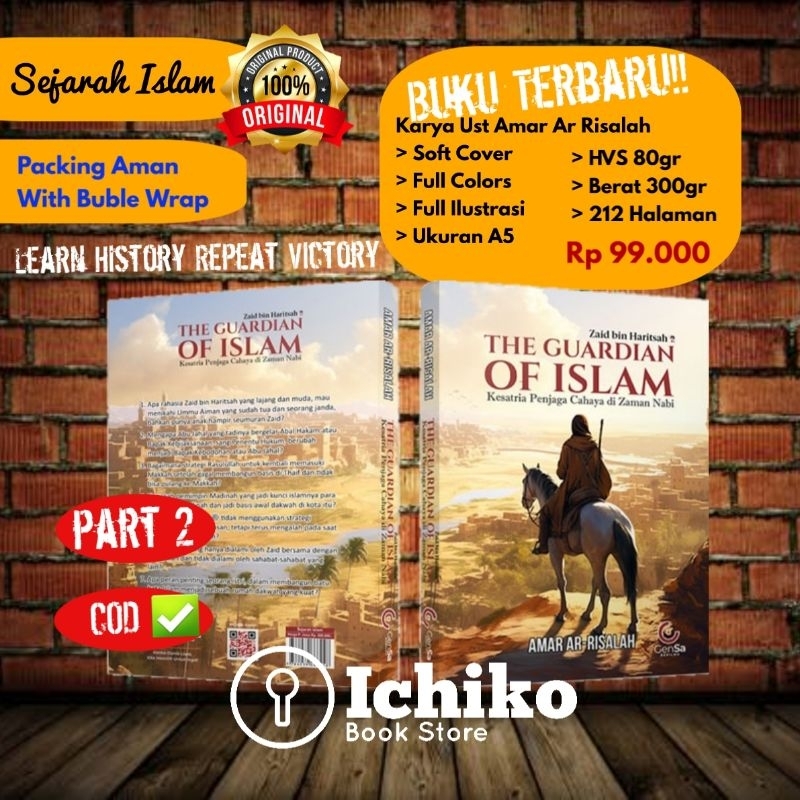 Jual ZAID BIN HARITSAH JILID 2 The Guardian Of Islam | Kesatria Penjaga ...