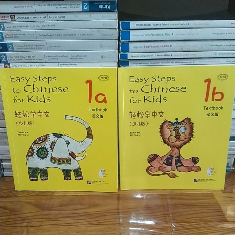 Jual buku easy steps to Chinese for kids texbook 1a,1b | Shopee Indonesia