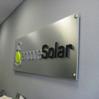 Jual Custom signage Huruf Timbul - Papan Nama Kantor - Lobby - Akrilik ...