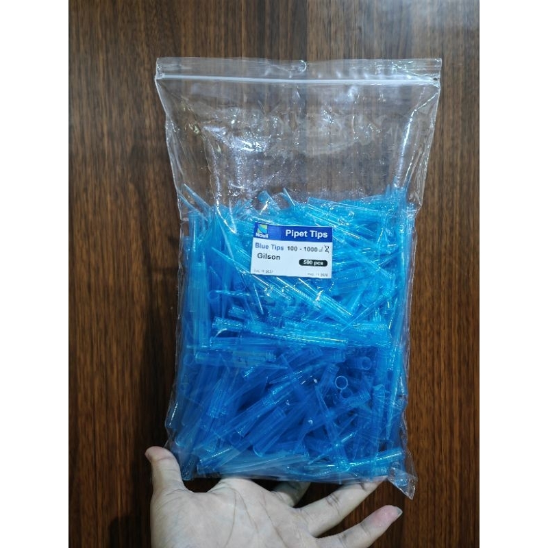 Jual BLUE TIPS EPPENDORF 100 UL ISI 500PCS | PIPET TIP 1000 UL | Shopee ...
