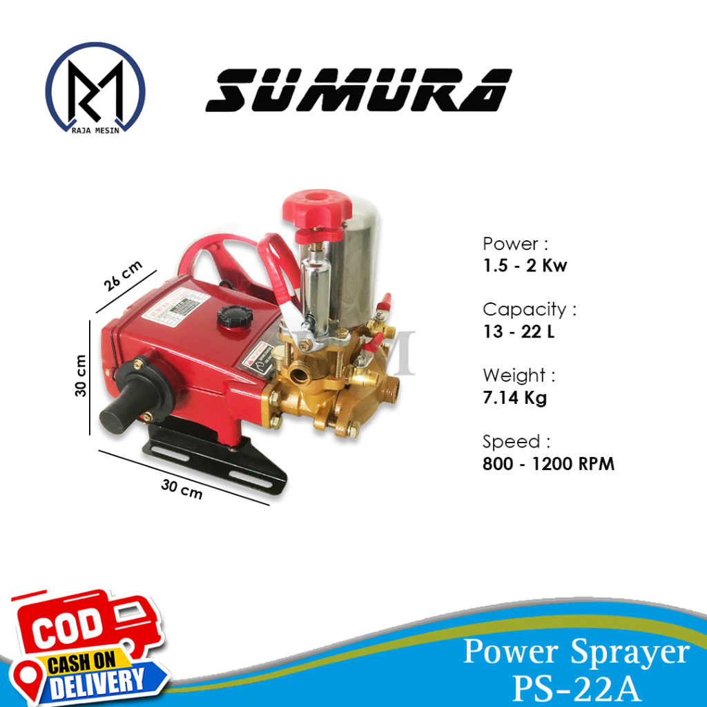 Jual Power Sprayer MATRIX 22 PS-22C /Power Sprayer SUMURA 22 PS-22A ...