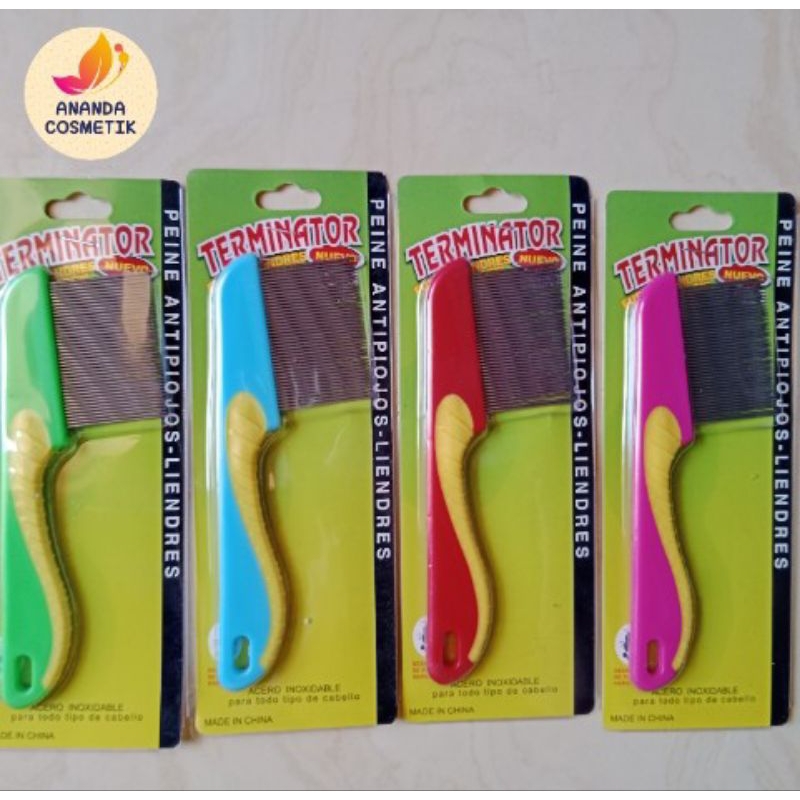 Jual SISIR SERIT KUTU BESI GAGANG TERMINATOR - SISIR PEMBASMI KUTU ...