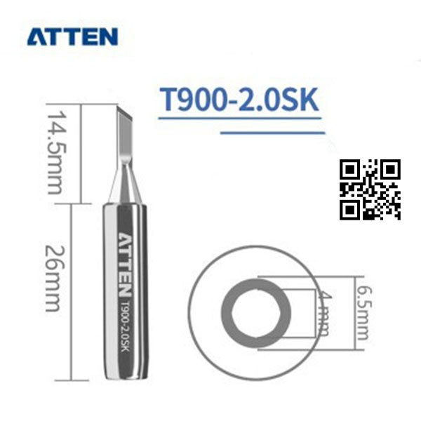 Jual ATTEN T900-2.0SK T900 2.0SK 2.0 SK 936 937 Mata Solder Pisau Kecil ...