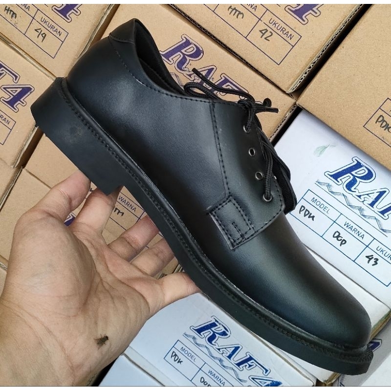 Jual Sepatu Pdh Pendek Dinas Harian Kerja TNI polri Security satpam ...