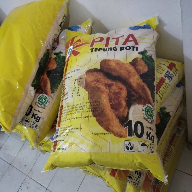 Jual PITA TEPUNG ROTI/TEPUNG PANIR/BREAD CRUMBS 10KG | Shopee Indonesia