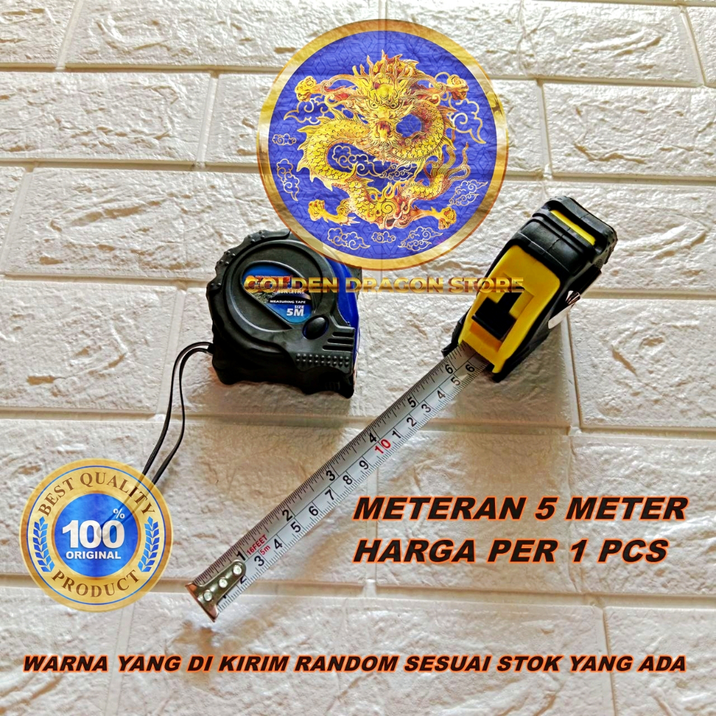 Jual Meteran 5 Meter Karet - Measuring Tape Rubber 5m | Shopee Indonesia