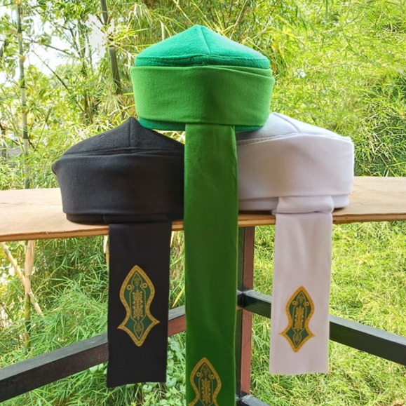 Jual Peci Imamah Permanen Panjang 1.5m Kopyah Imamah Permanen Sorban ...