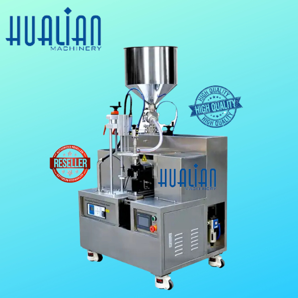 Jual HX-002 Cream Ultrasonic Soft Plastic Tube Filling Sealing Machine | Shopee Indonesia