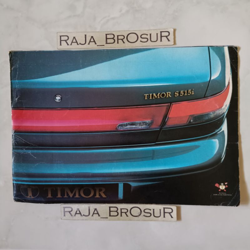 Jual Poster brosur katalog leaflet adul lawas Timor S515/Timor S515I ...