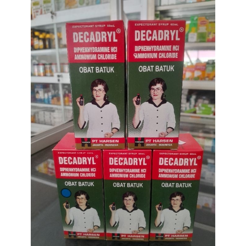 Jual Decadryl Ekspektoran Sirup / obat batuk berdahak 60 ml | Shopee ...