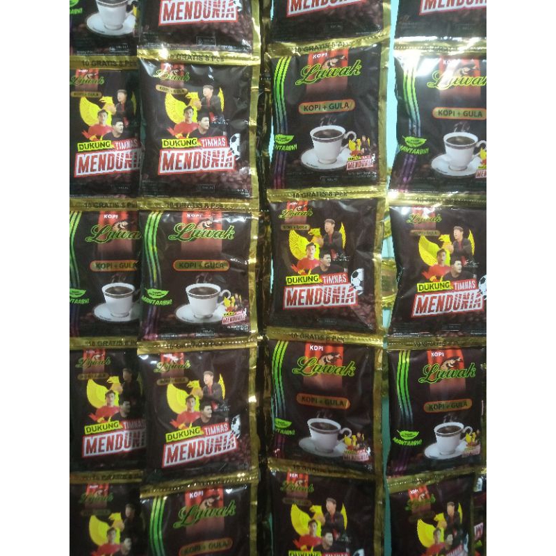 Jual LUWAK HITAM ISI 15pcs // kopi luwak RENCENG // kopi renceng ...