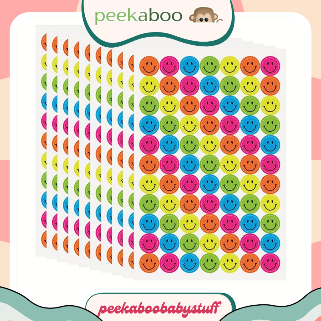 Jual STICKER REWARDS ANAK - SMILE DIAGONAL COLOR || STICKER REWARD ANAK ...