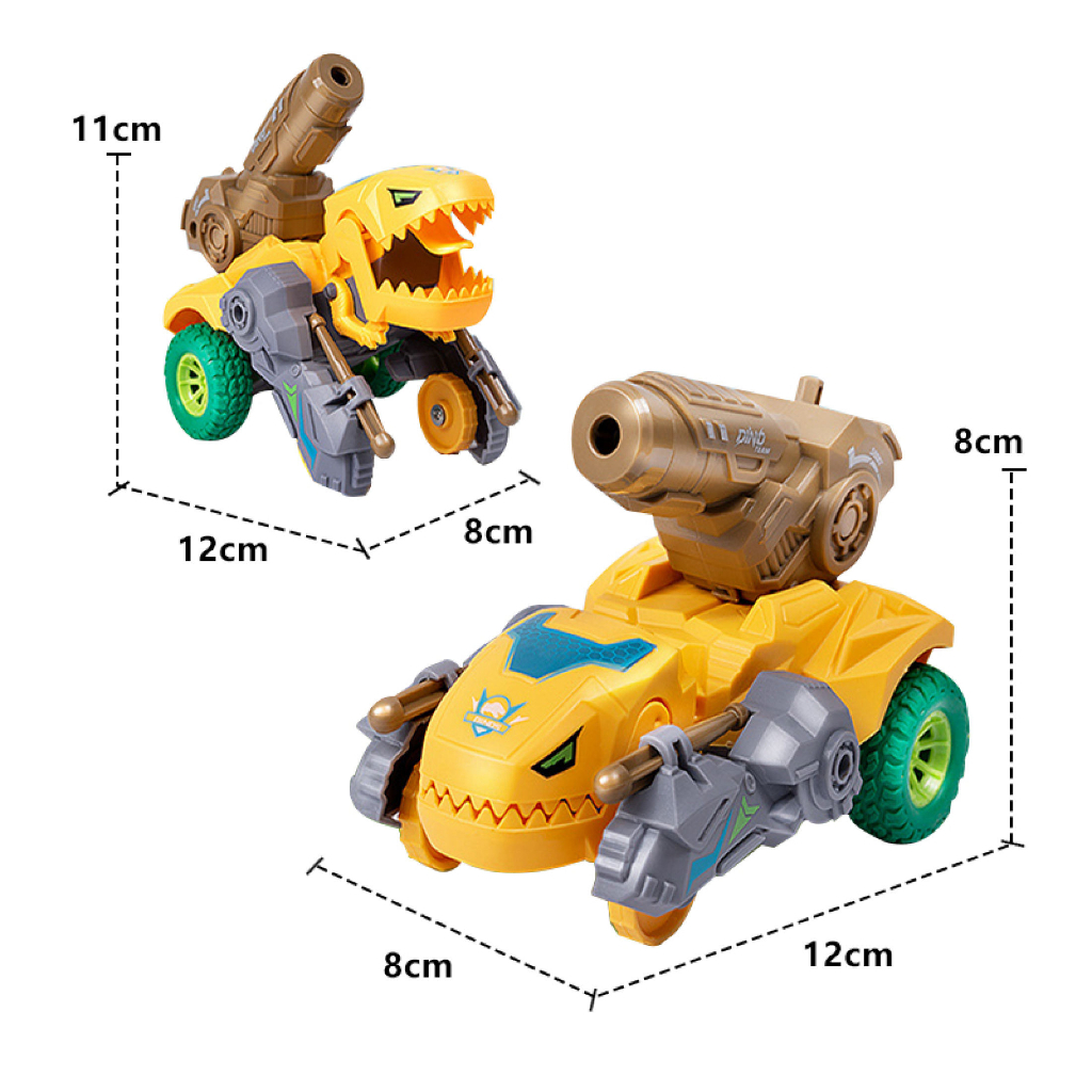 Jual ZCTOY Anak Mainan Mobil Deformasi Dinosaurus Meluncur Secara ...