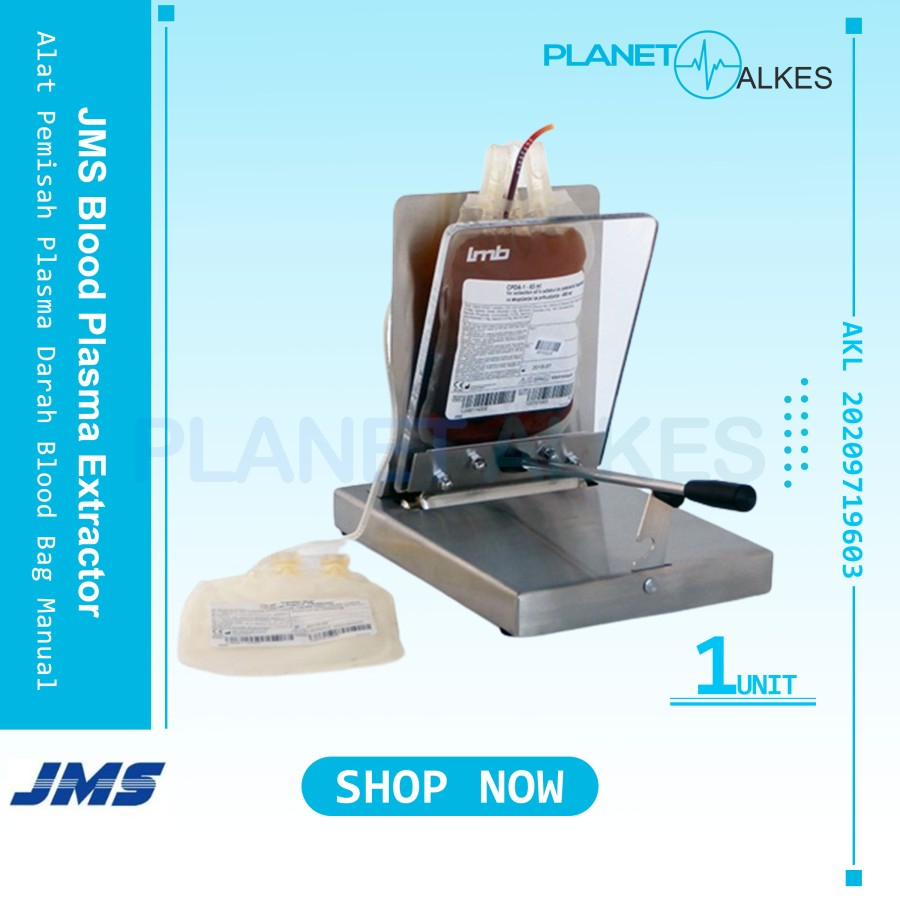 Jual JMS Blood Plasma Extractor Alat Pemisah Plasma Darah Blood Bag Manual | Shopee Indonesia