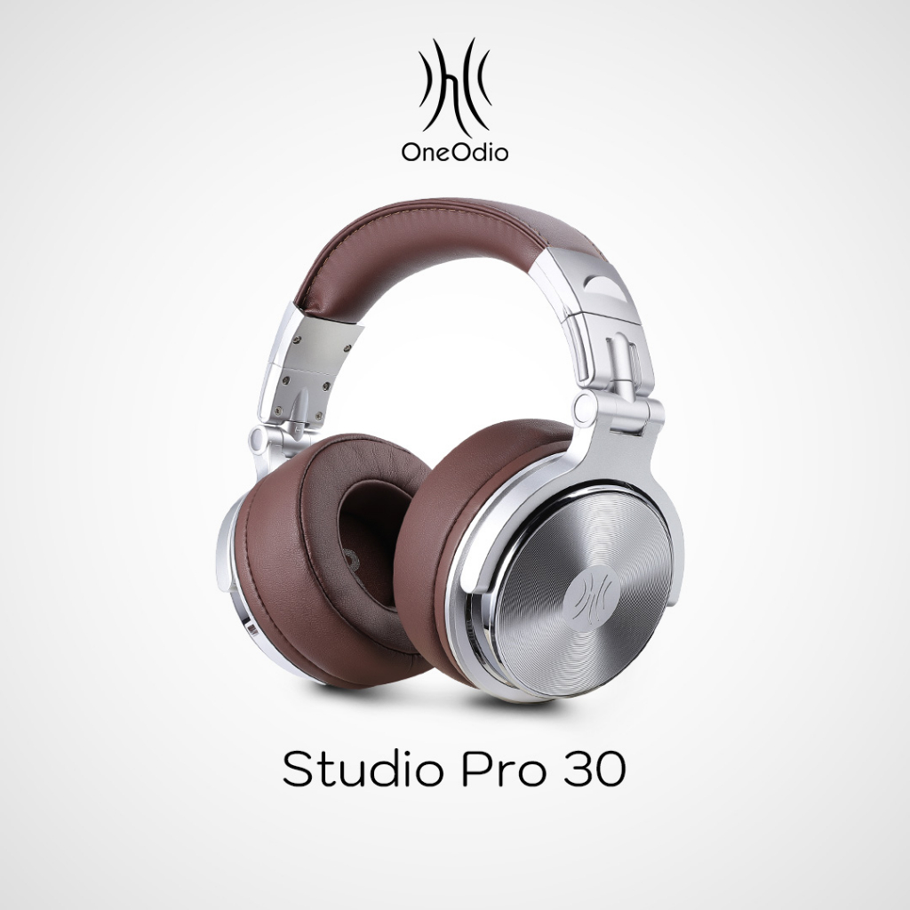 Jual OneOdio Studio Pro 30 Over Ear Wired DJ Headphones Hi Res - Silver ...