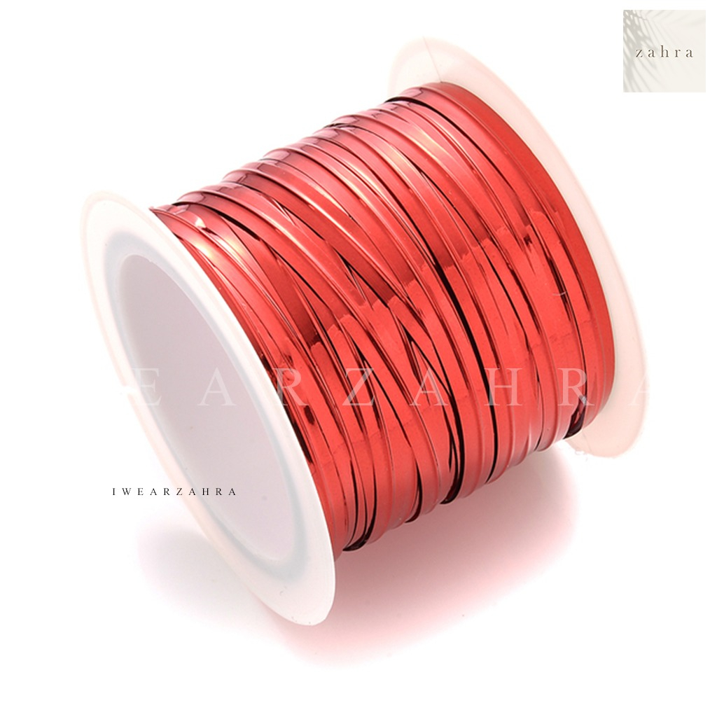 Jual PITA KAWAT SOUVENIR - Twist Tie Roll Metalic Ikat Cooper Wire ...