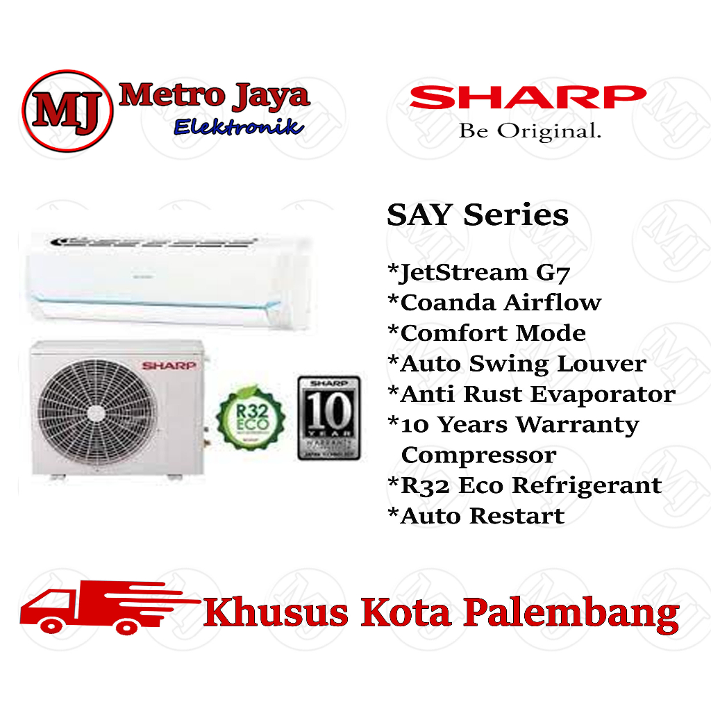 Jual Ac Sharp 1/2 pk - 2 pk SAY Series made in Thailand | Shopee Indonesia